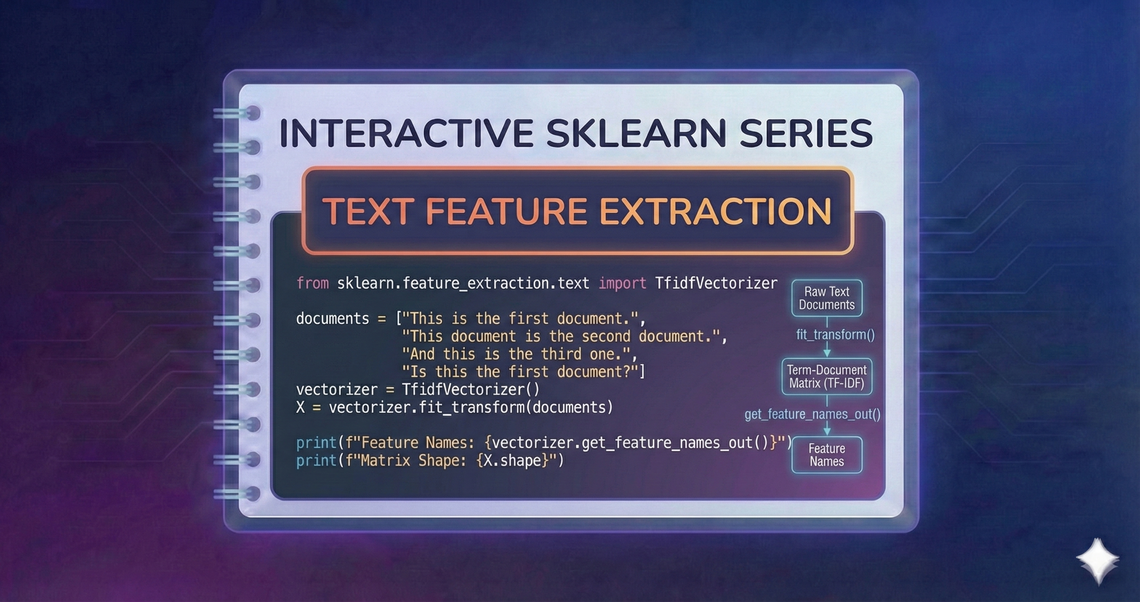 Interactive SkLearn Series - Text Feature Extraction