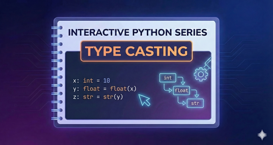 Interactive Python Series - Type Casting