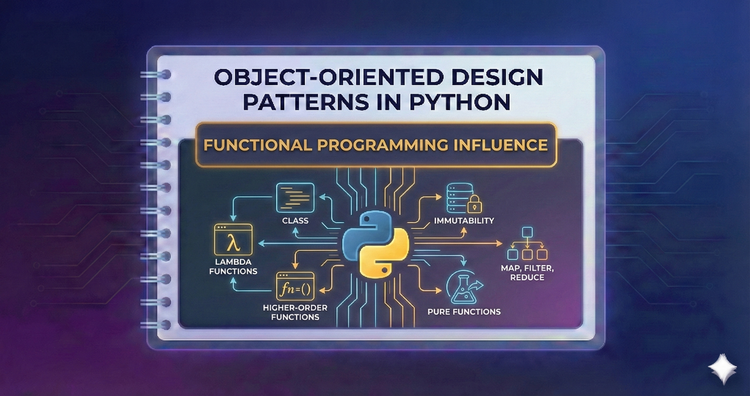 Object-Oriented Design Patterns in Python - Functional Programming Influence